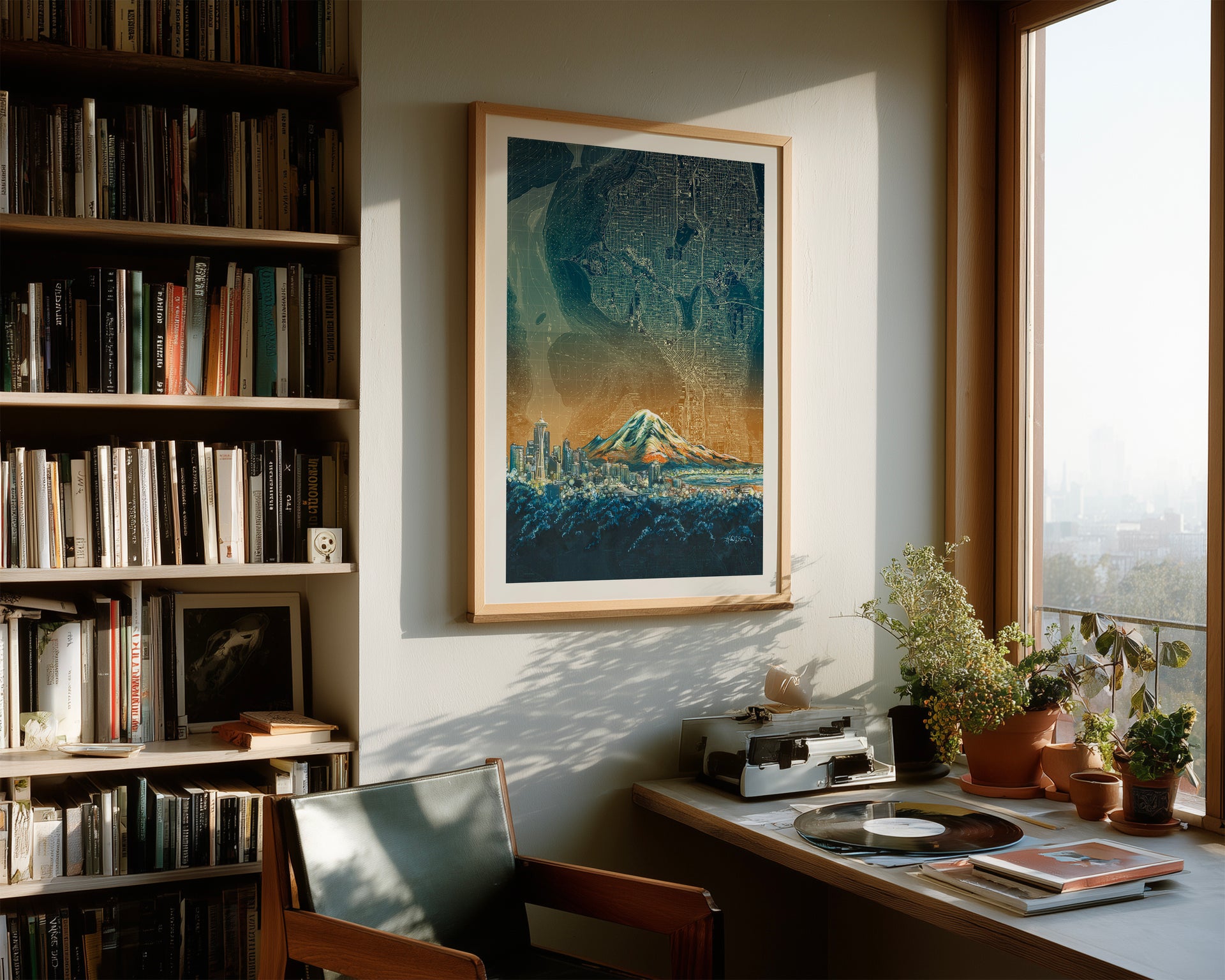 Seattle Glow Print – Final Switchback by Katie Jeanne Reim